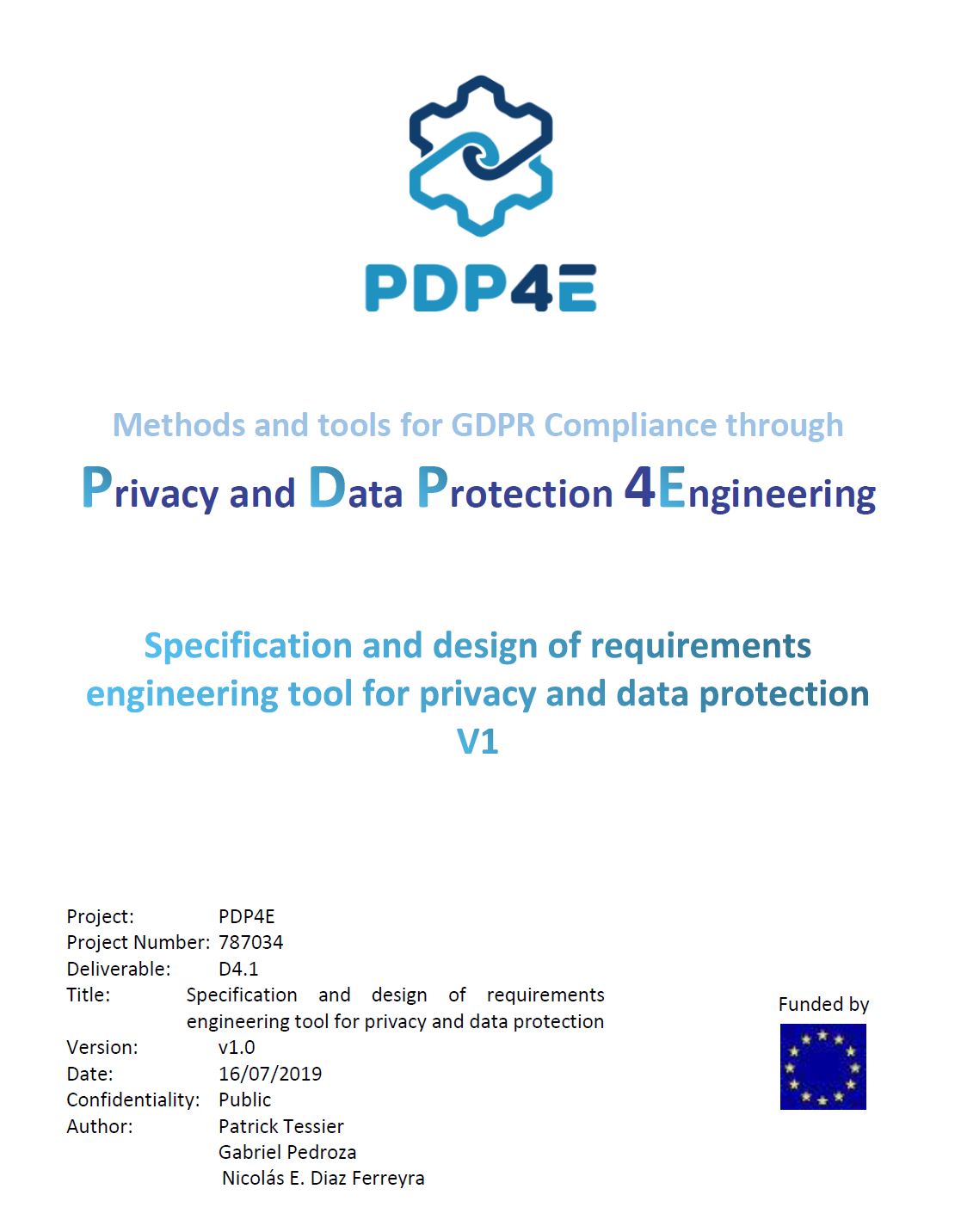 Deliverables | PDP4E Project
